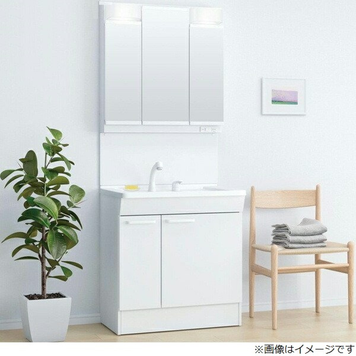 TOTO Vシリーズ 750 三面鏡タイプ - 金沢、小松でキッチンリフォーム・お風呂リフォーム・トイレリフォーム、外壁塗装のスペースシステムズ